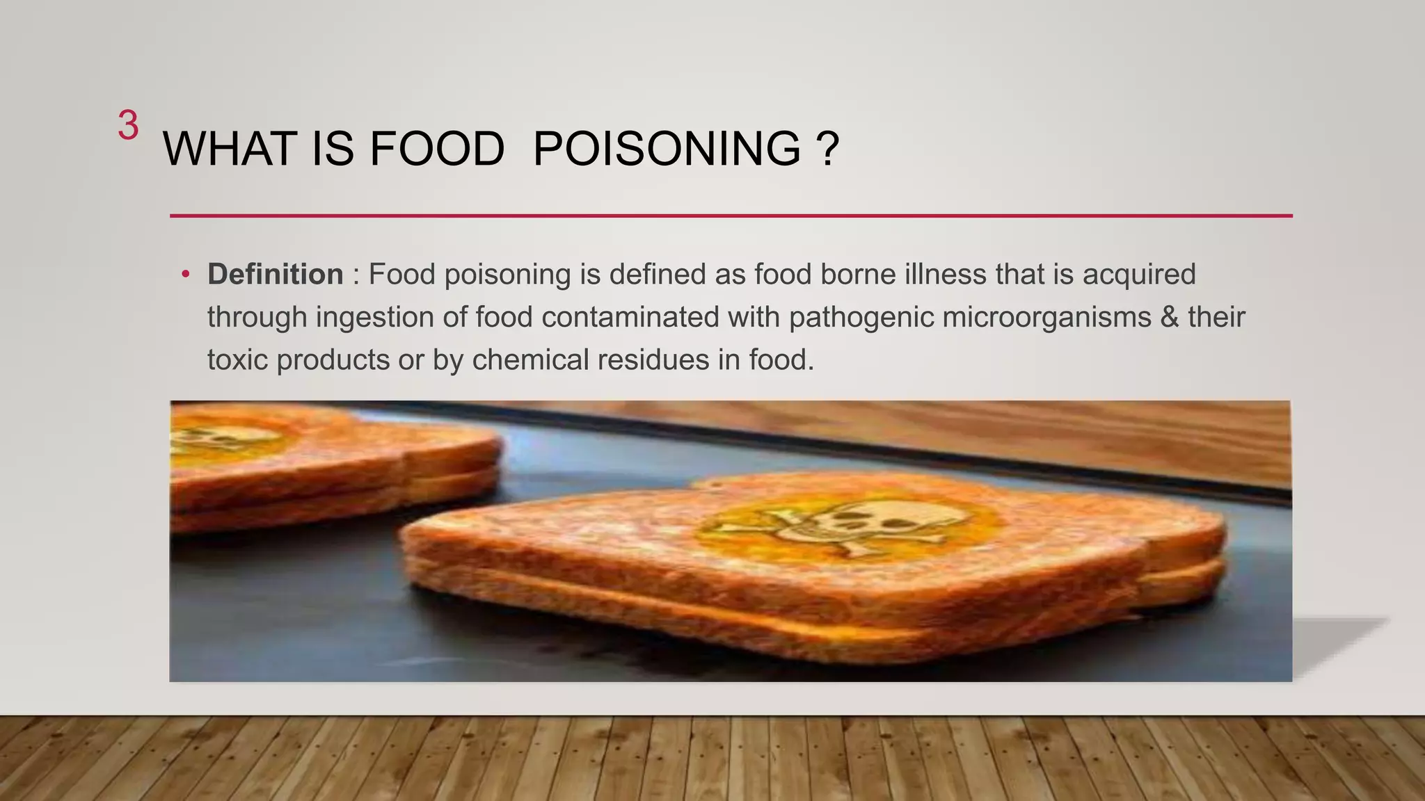 Food Poisoning By Bacteria | PPTX