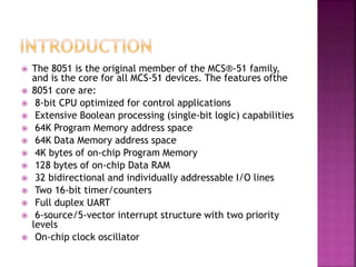 Micro 8051 | PPT