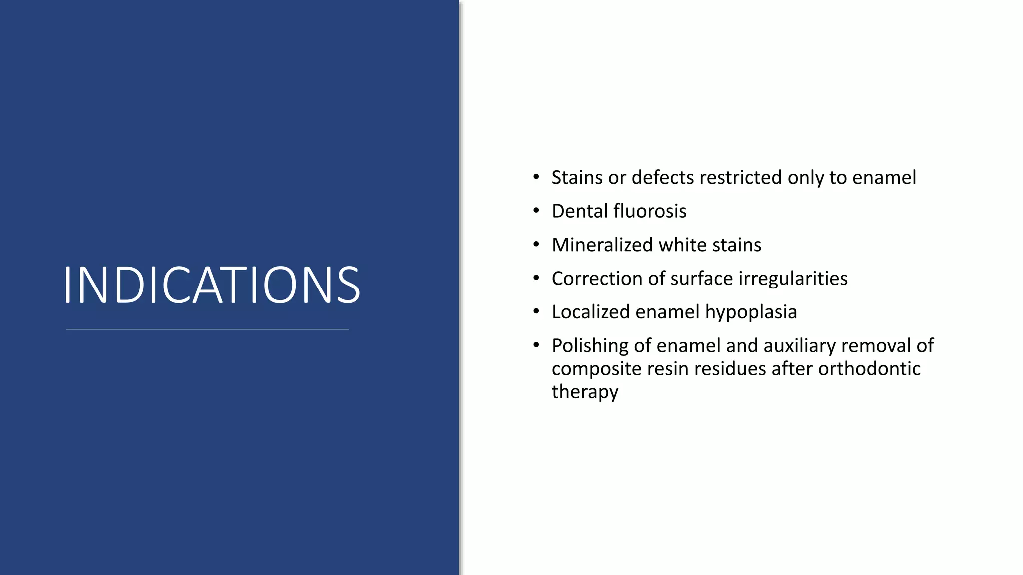 Micro abrasion | PPTX