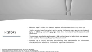 Micro abrasion | PPTX