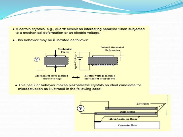 Microactuators-MEMS | PPTX | Physics | Science