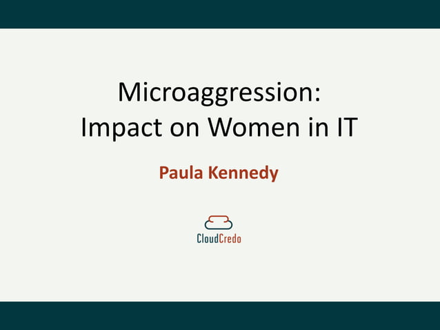 Microaggression | PDF
