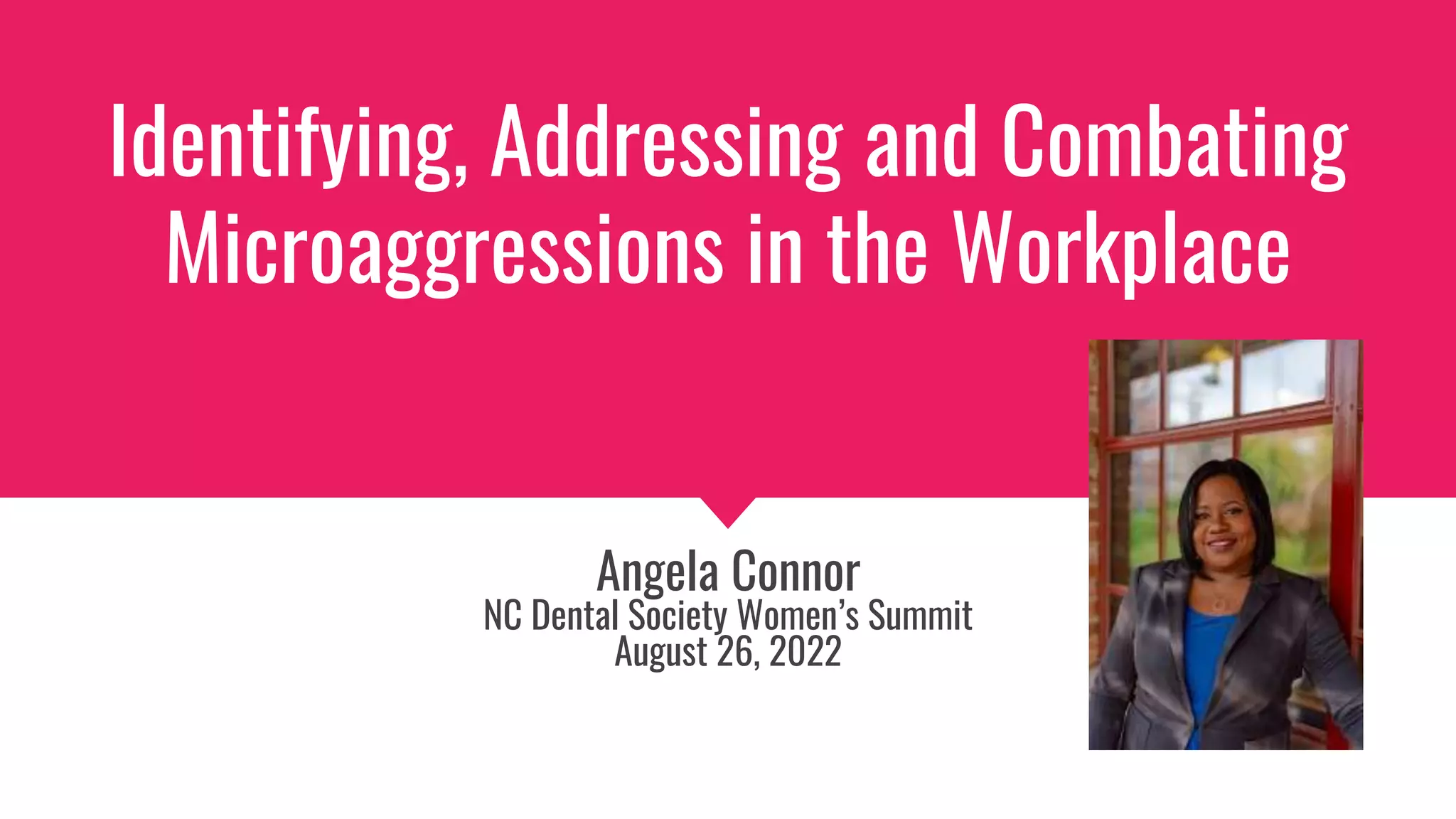Microaggressions in the Workplace (by Angela Connor) | PPTX