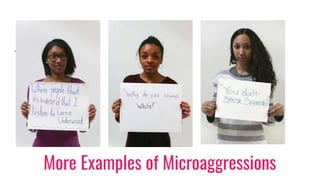 Microaggressions in the Workplace (by Angela Connor) | PPTX