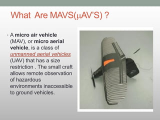 Microair vehicle | PDF | Radio Control | Hobbies & Interests