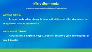 Microalbuminuria | PPTX