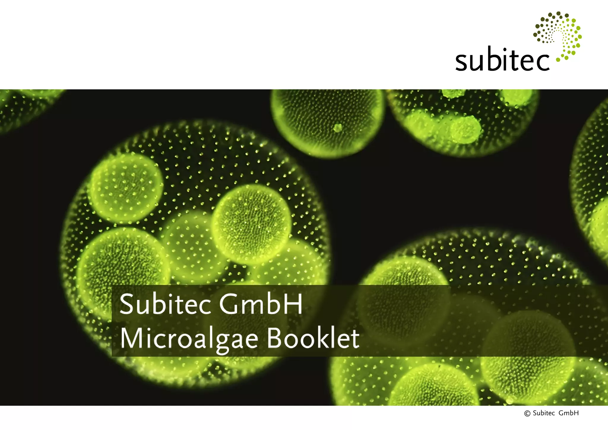Information on Microalgae & Photobioreactors | PPT