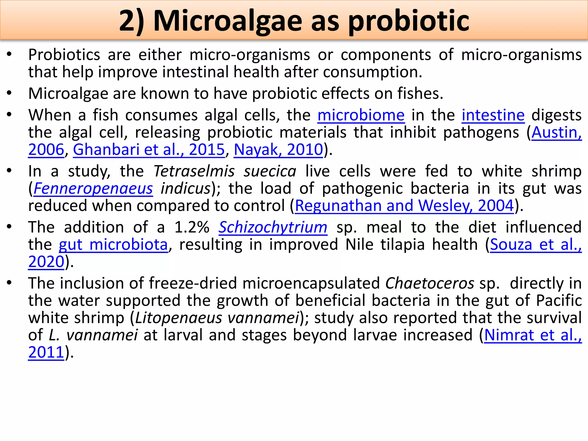 Micro algae as feed in Aquaculture by B.pptx