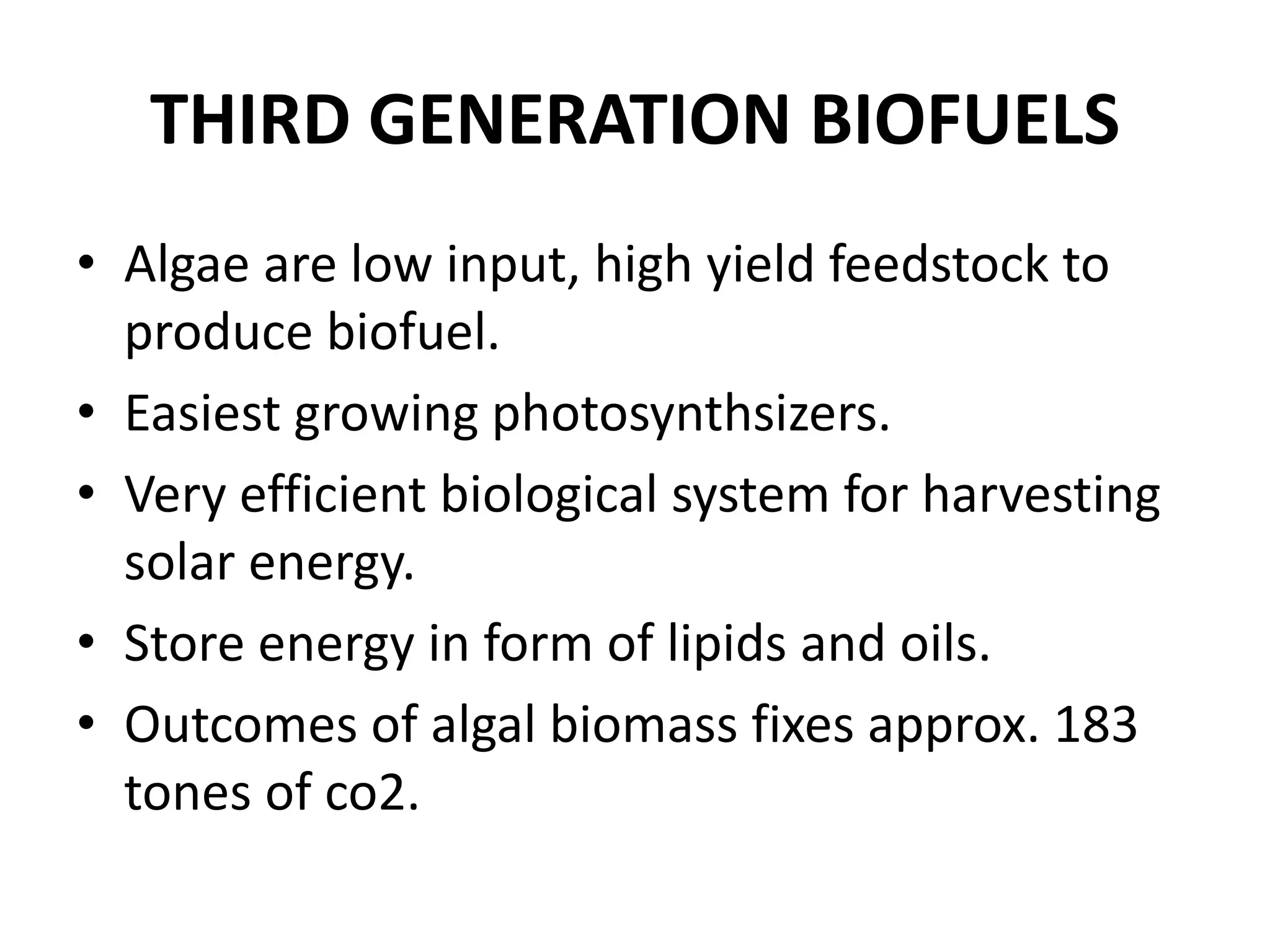 Microalgal applications for biofuel production | PPTX