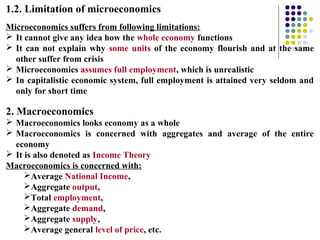 Micro and Macroeconomics | PPT