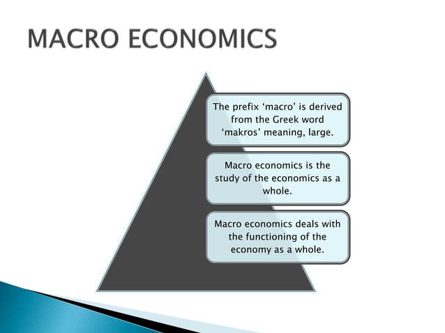 MICRO AND MACRO ECONOMICS.pptx | Economy | Business and Finance