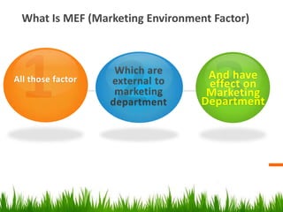 Micro and Macro Environment Factor of Marketing | PPTX