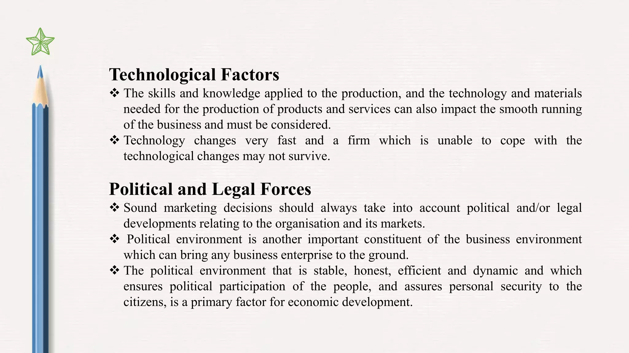 Micro and Macro Environment of Business | PPTX