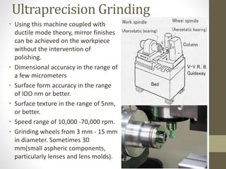 Micro and nano grinding | PPSX