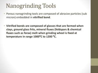 Micro and nano grinding | PPSX