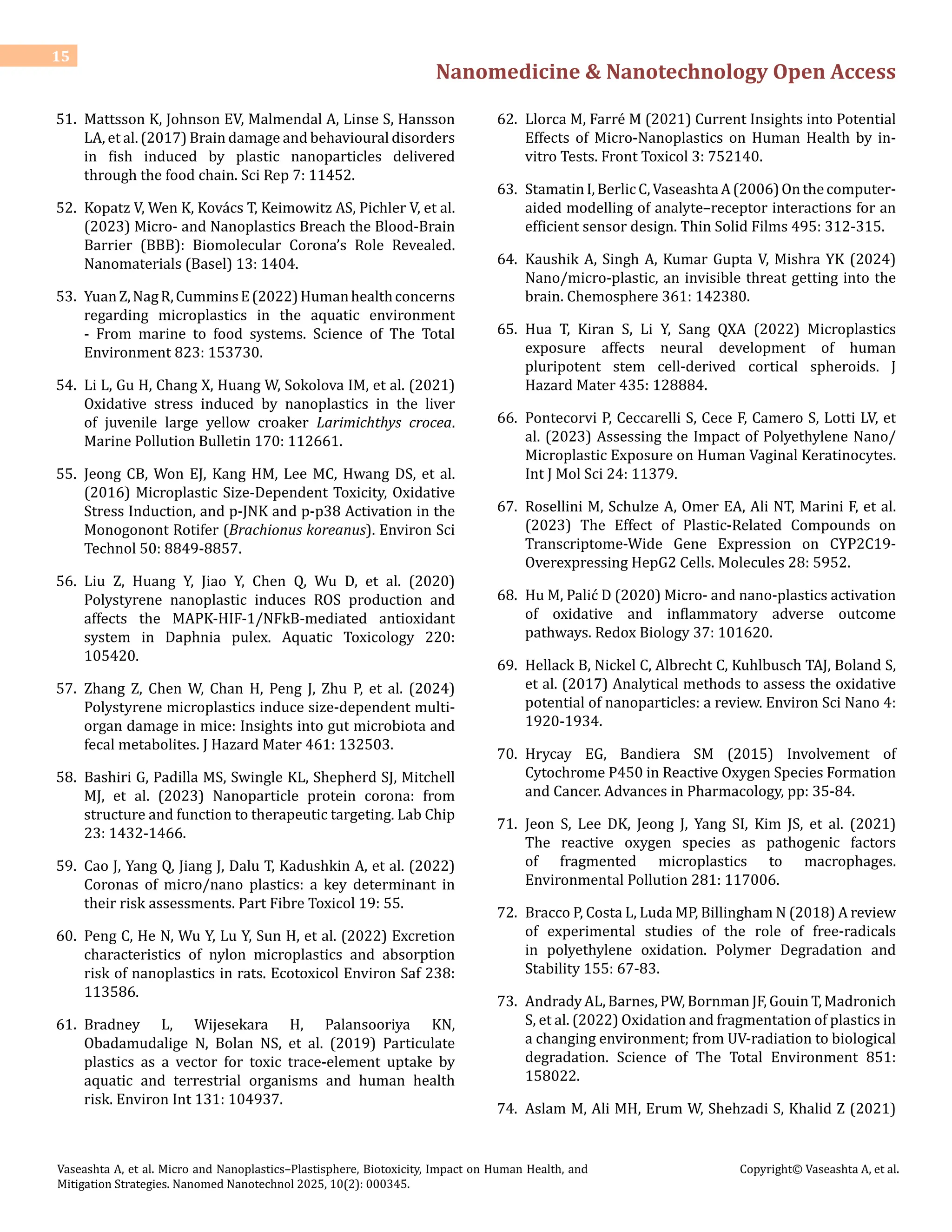 Micro and Nanoplastics–Plastisphere, Biotoxicity, Impact on Human ...