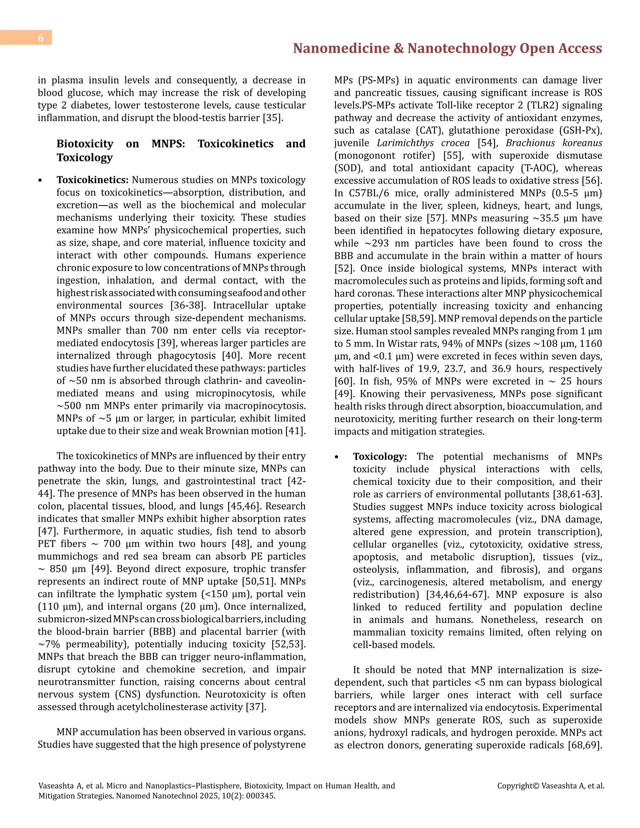Micro and Nanoplastics–Plastisphere, Biotoxicity, Impact on Human ...