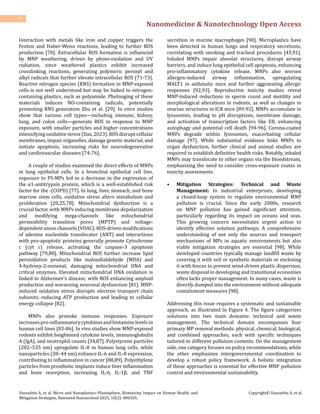 Micro and Nanoplastics–Plastisphere, Biotoxicity, Impact on Human Health, and Mitigation ...