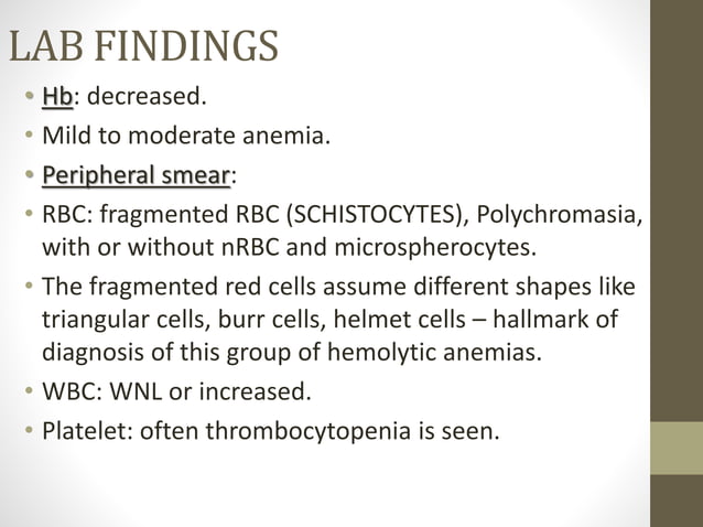 MICROANGIOPATHIC HEMOLYTIC ANEMIA - MAHA.pptx