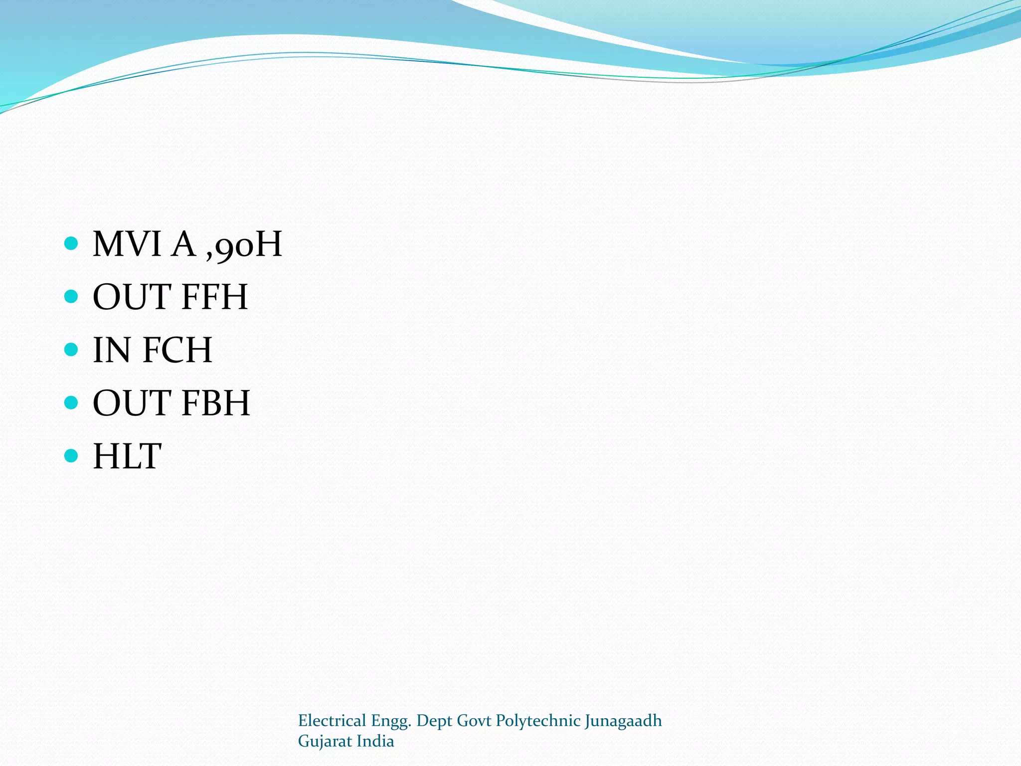 Microprocessors applications at Diploma lelvel | PPTX | Computer ...