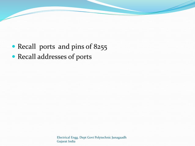 Microprocessors applications at Diploma lelvel | PPT