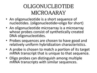 Microarray | PPTX