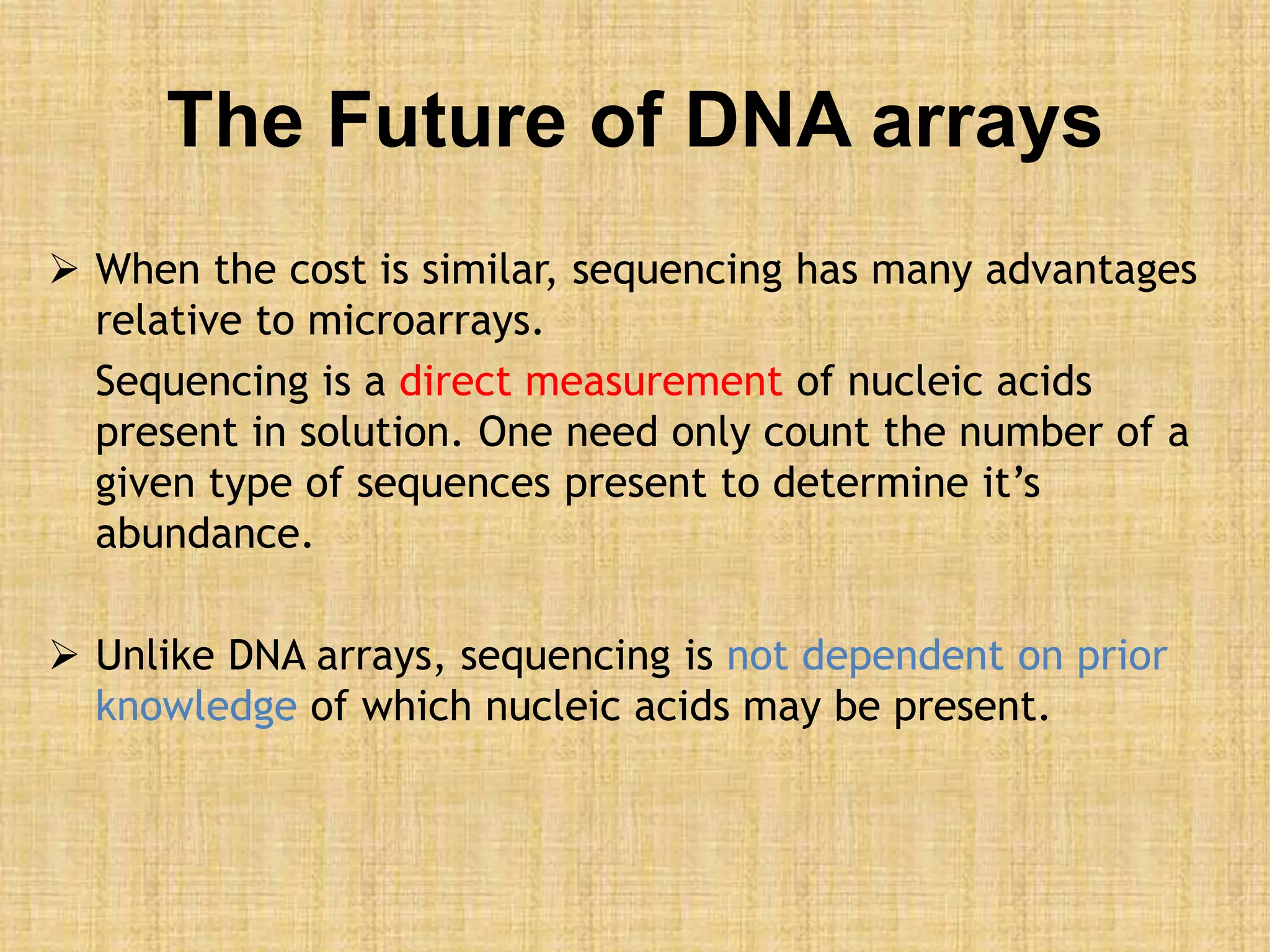 Microarray | PPTX