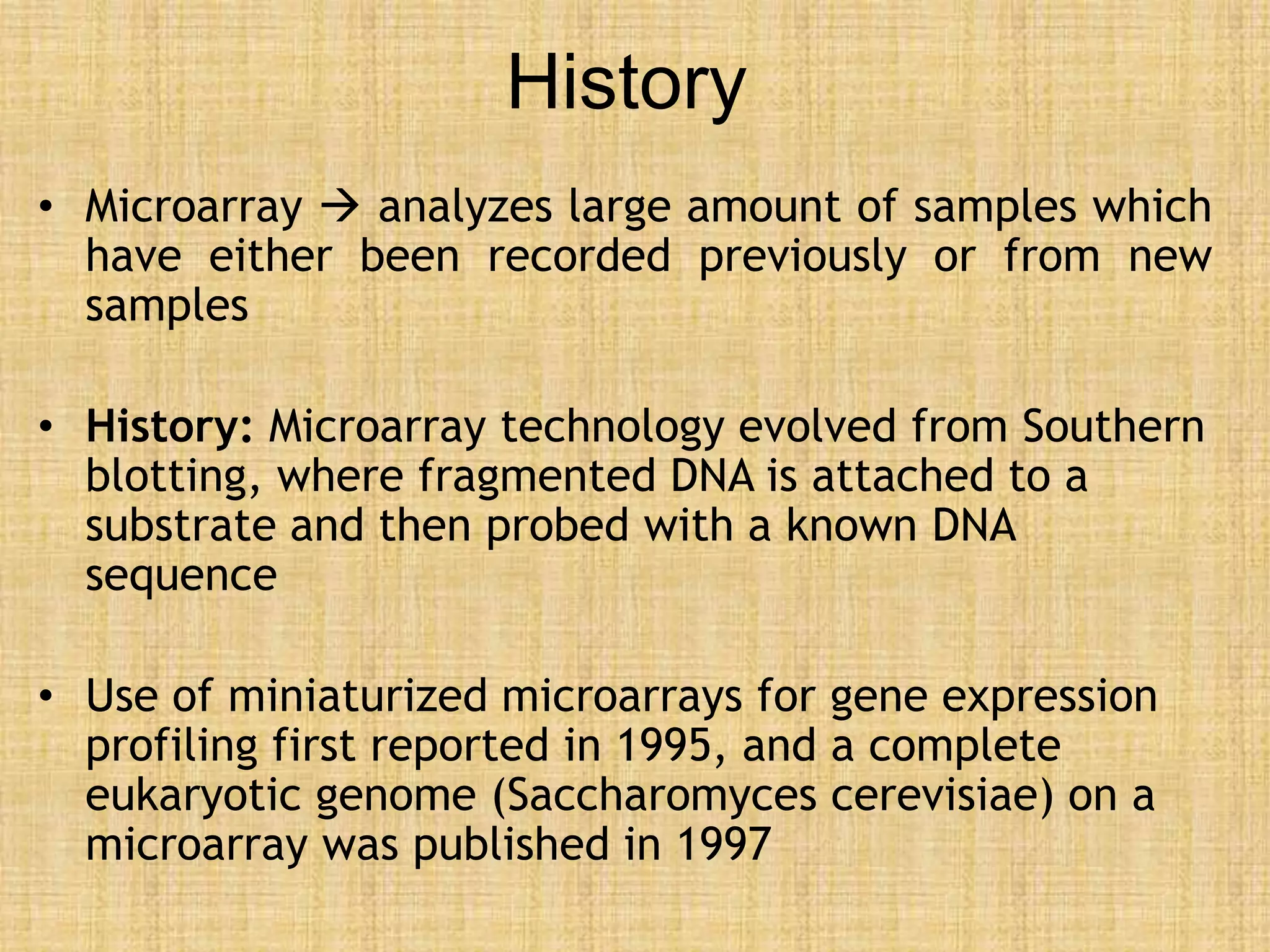 Microarray | PPTX