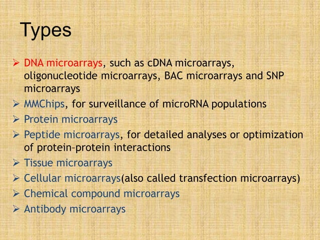 Microarray | PPTX