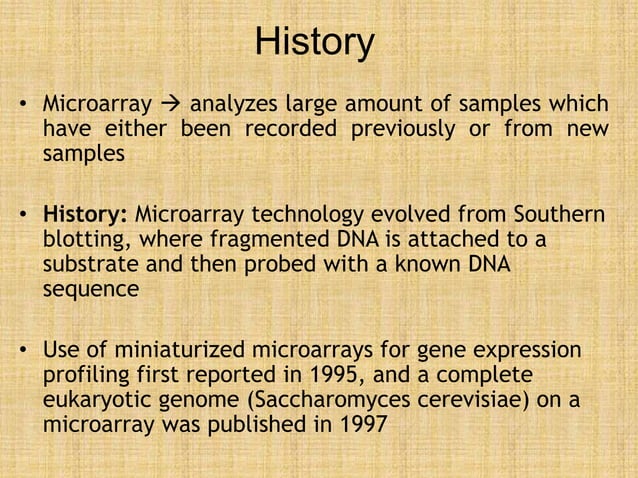 Microarray | PPTX