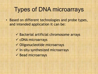 Microarray | PPT