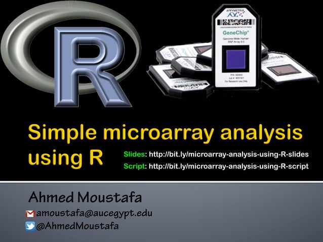 Simple Microarray Analysis Using R | PDF | Genetics | Science