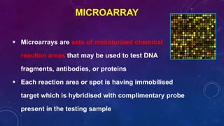 Microarray | PPTX