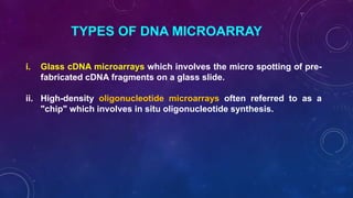 Microarray | PPTX