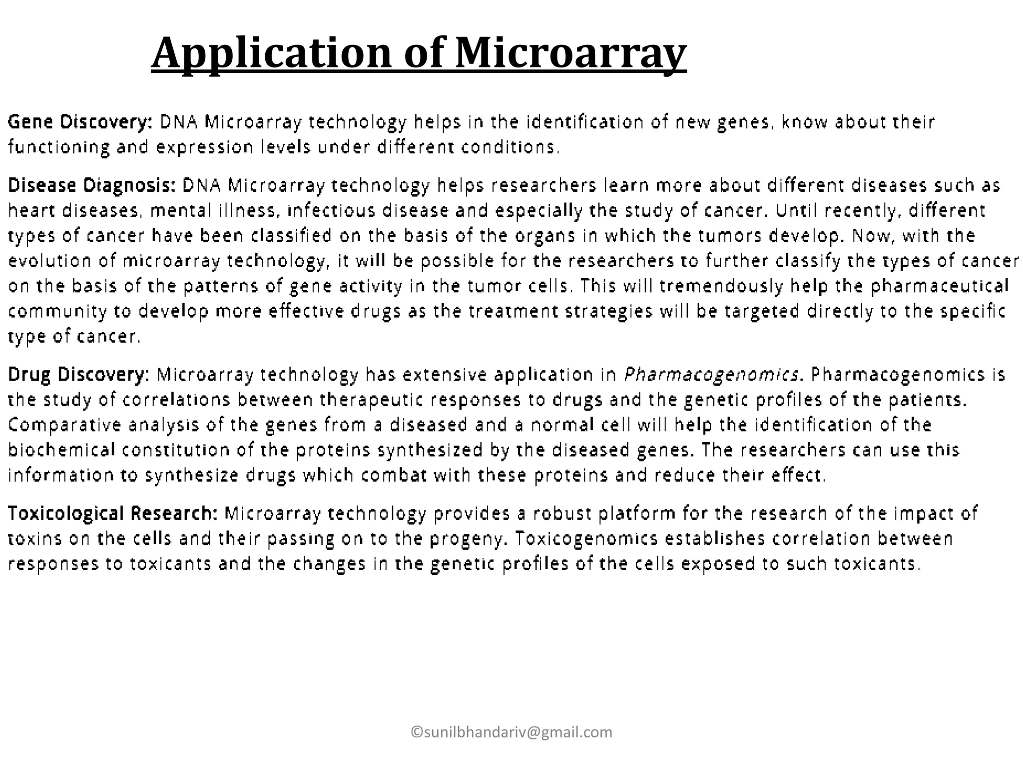 Microarray | PPT