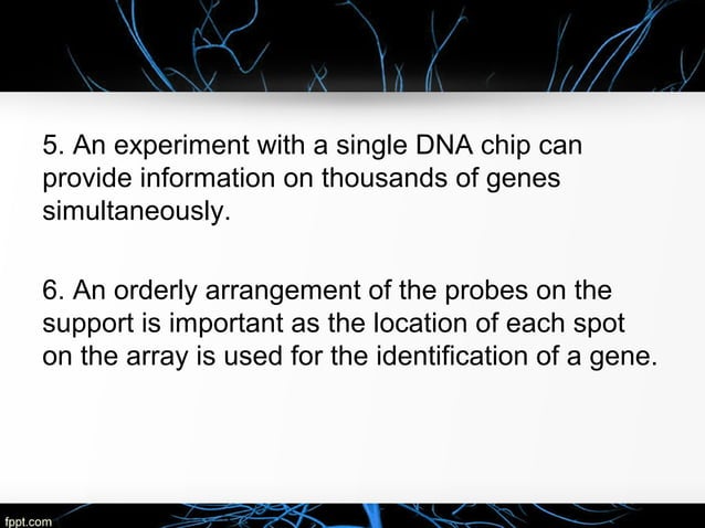 Microarray(cell biology) | PPT