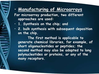 Microarray CGH | PPTX