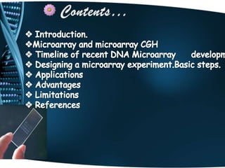 Microarray CGH | PPTX
