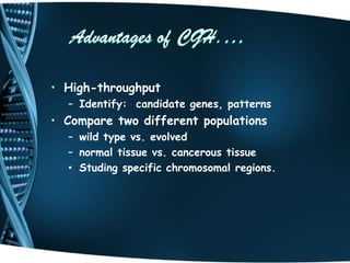 Microarray CGH | PPTX