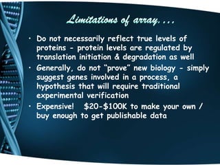 Microarray CGH | PPTX