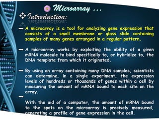 Microarray CGH | PPTX