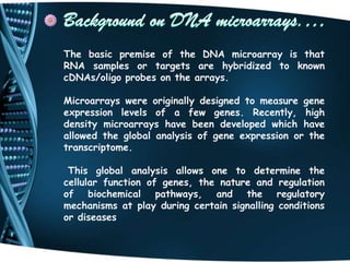 Microarray CGH | PPTX