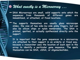 Microarray CGH | PPTX