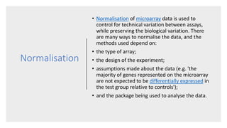 Microarray data Analysis.pptx