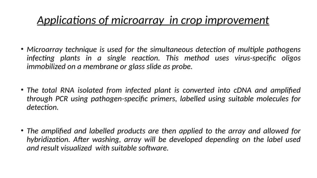 Microarray in crop improvement (3) (1).pptx