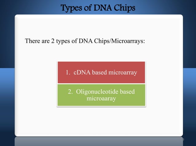 Microarray (DNA and SNP microarray) | PPTX | Chemistry | Science