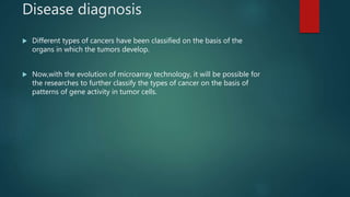 DNA microarray ppt | PPTX