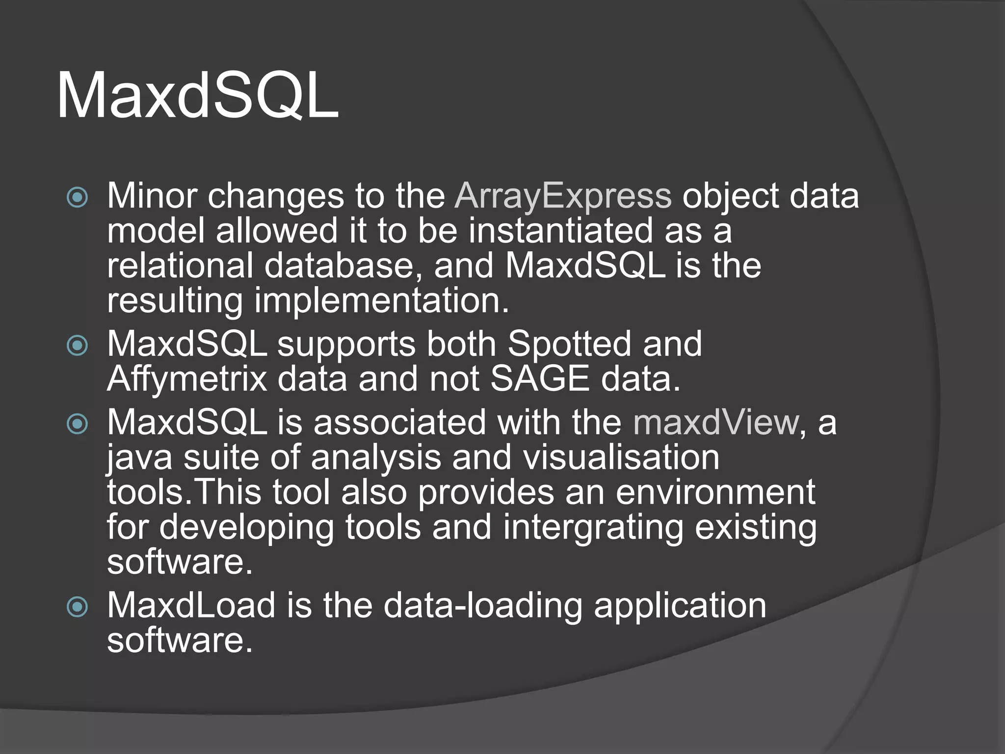 Microarrays Databases.pptx