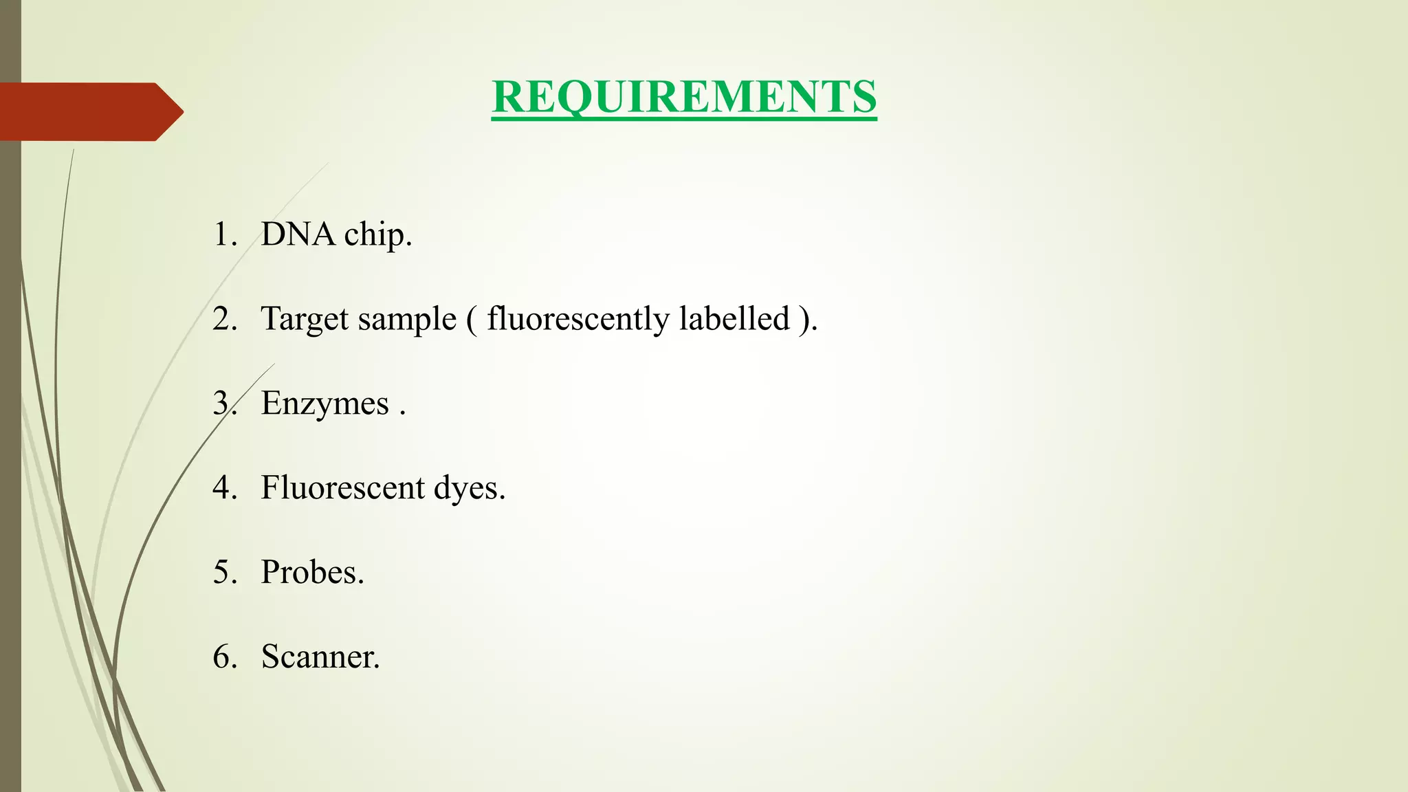 DNA MICROARRAY TECHNIQUES | PPTX