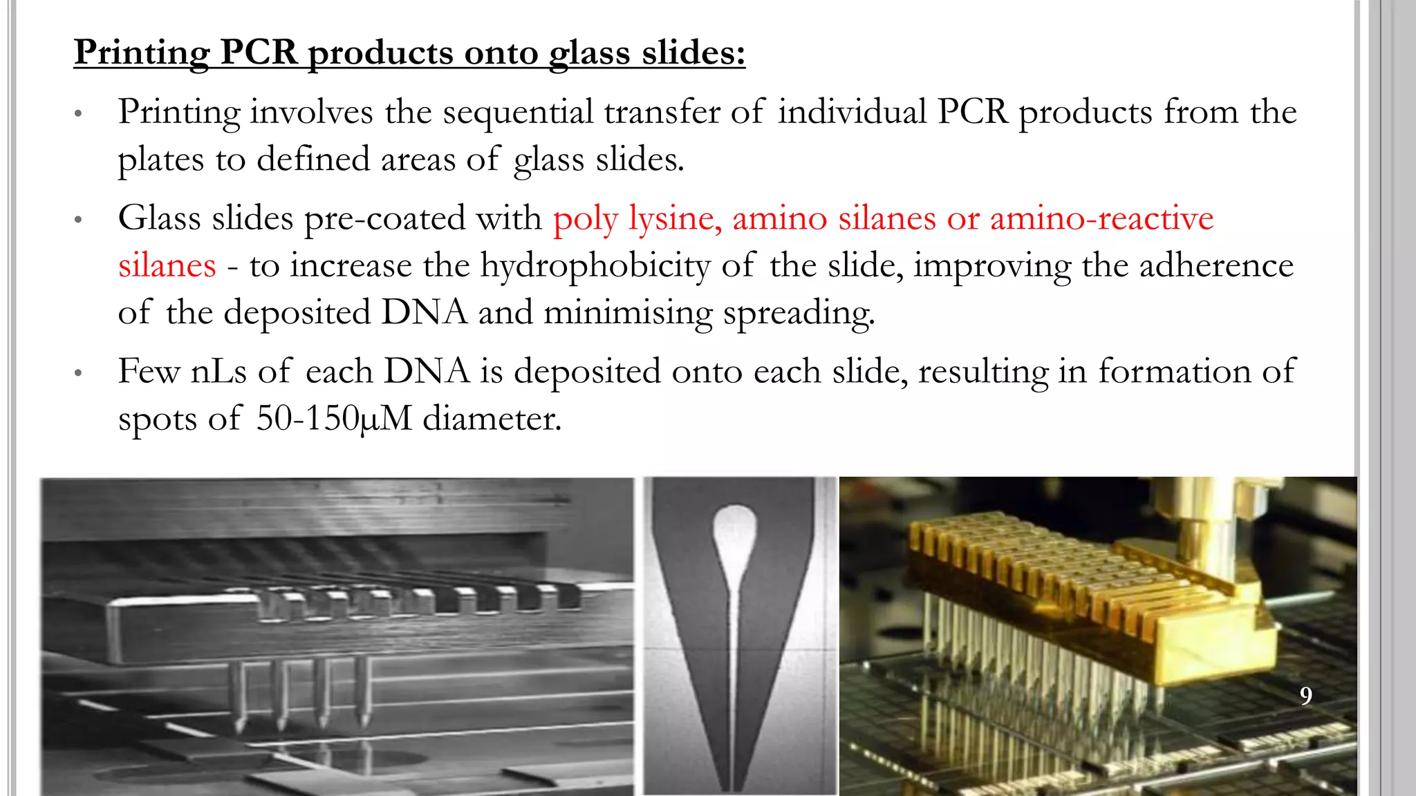 Microarray technology and applications | PPTX